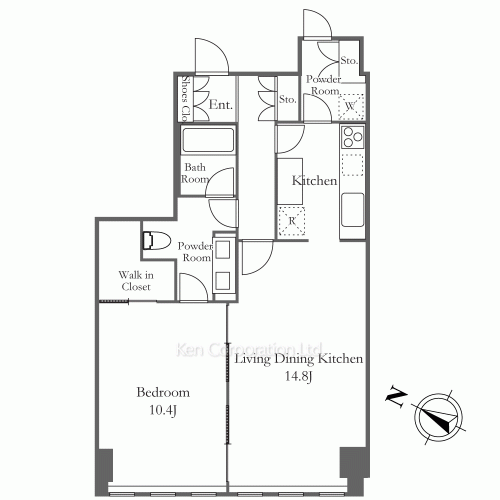 The Prudential Tower Residences for rent | Tokyo Apartments - Ken ...