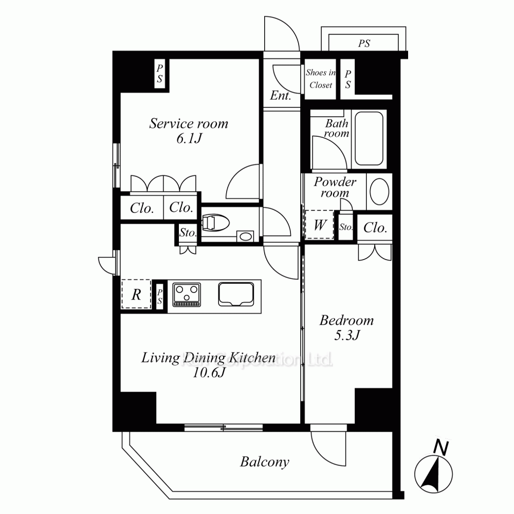 プレシス本駒込 8階 1LDK+S 2022105464｜高級賃貸マンションや高級住宅の賃貸・売買・管理、分譲賃貸ならKENケン・コーポレーション