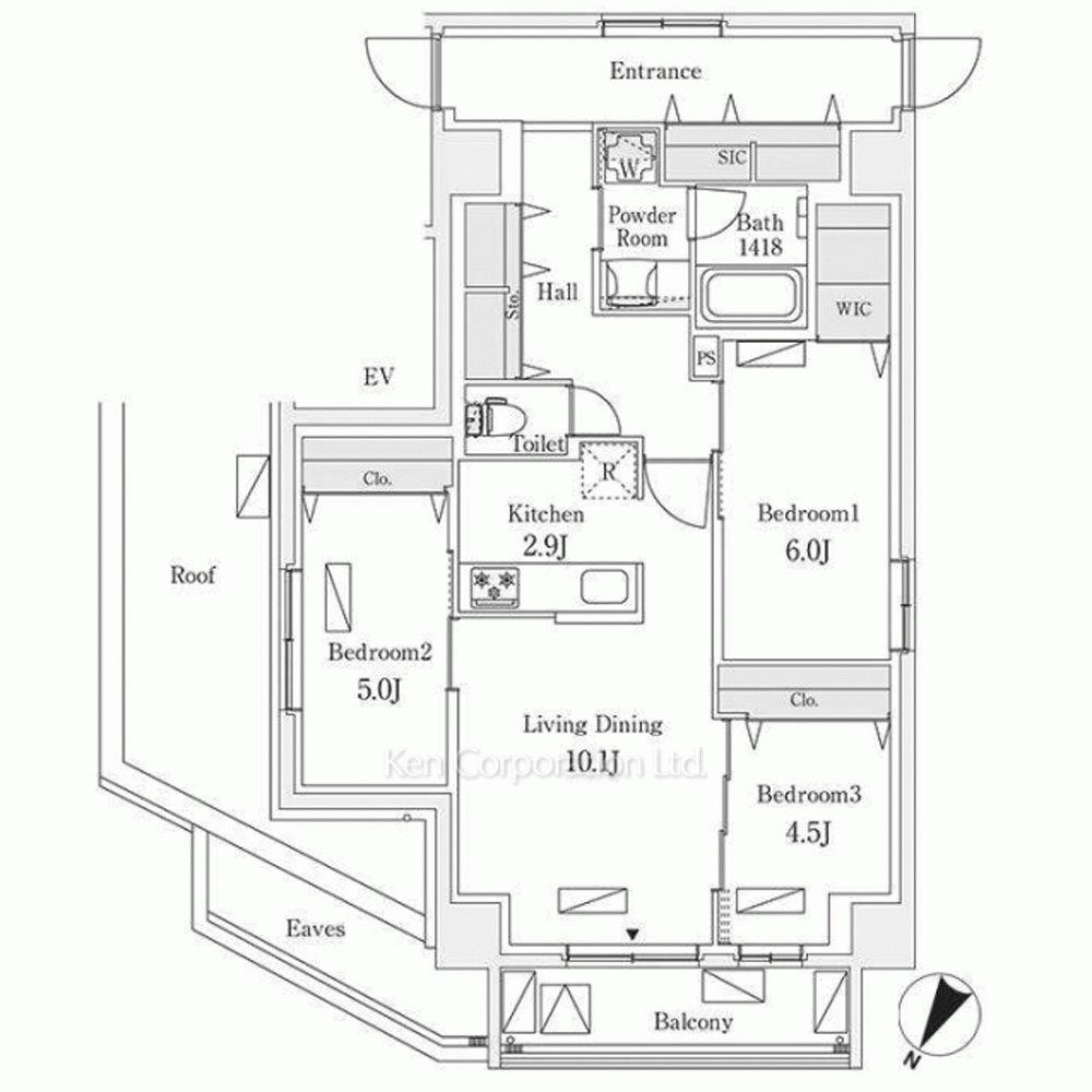 ロイジェント駒込六義園 15階 3LDK 2025010509｜高級賃貸マンションや高級住宅の賃貸・売買・管理、分譲賃貸ならKENケン・コーポレーション