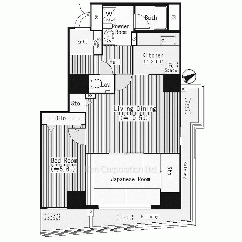 ハイエスト荻窪 13階 2LDK 2025030390｜高級賃貸マンションや高級住宅の賃貸・売買・管理、分譲賃貸ならKENケン・コーポレーション