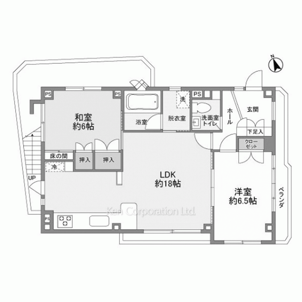 富ケ谷二丁目アパートメント 3階 2LDK 2025050168｜高級賃貸マンションや高級住宅の賃貸・売買・管理、分譲賃貸ならKENケン・コーポレーション